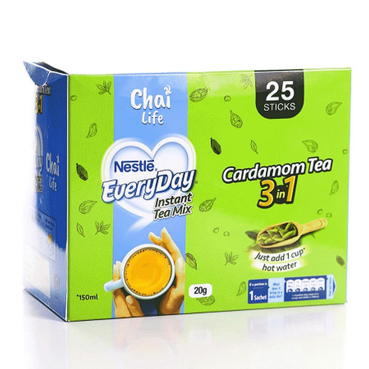 Buy NESTLE EVERYDAY INSTANT TEA MIX CARDAMOM CHAI 3 IN 1 online from ...